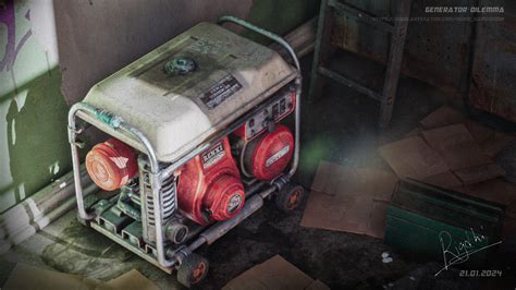 Generator Dilemma 80s Old Generator Finished Projects Blender Artists Community