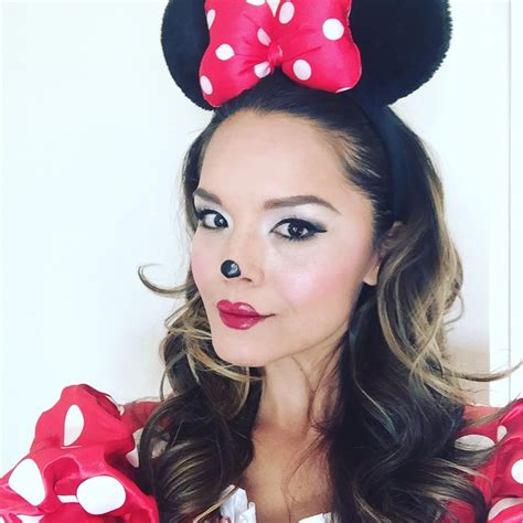 Mini Mouse Makeup Costume