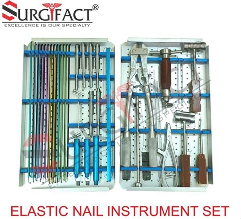 Suract Elastic Nail Instrument Set At Rs 27040piece Titanium