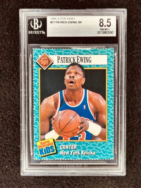 Patrick Ewing Knicks Card