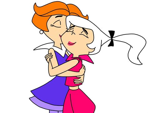 Jane And Judy Jetson Hugging Together By Thomascarr0806 On Deviantart