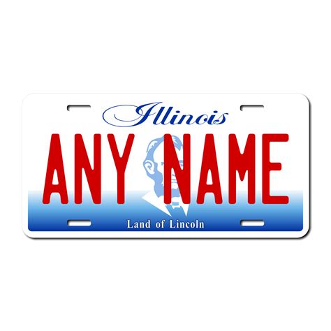Personalized Illinois License Plates Custom Plate Pros