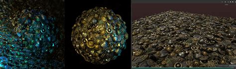 Materials Buttons Flippednormals