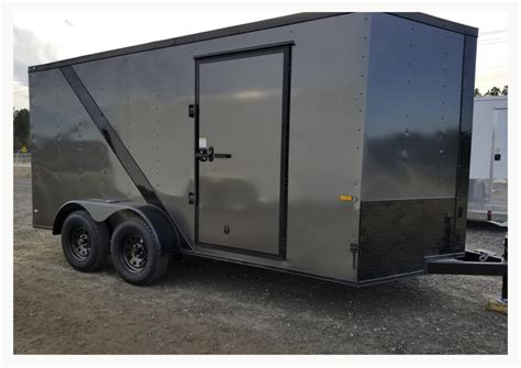 6x12 Double Axle Enclosed Trailer Tandem Edition Econocraft