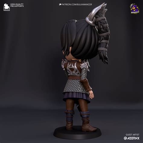Chibi Shadowheart Garage Kit Figure Trisagion Models