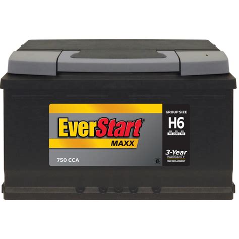 Everstart Maxx Lead Acid Automotive Battery Group Size 34 12 10 2023