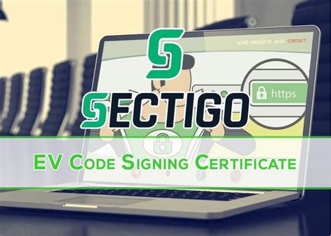 Sectigo Ev Code Signing Certificate Formerly Comodo