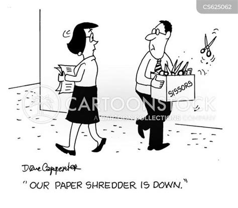 Paper Shredding Cartoons And Comics Funny Pictures From Cartoonstock