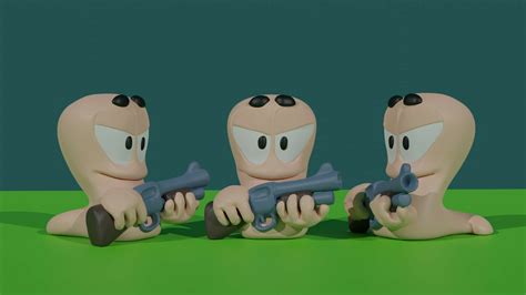 Stl File Worms Shotgun 🐉・model To Download And 3d Print・cults