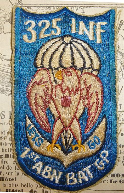 Wwii Paraglide Officer Garrison Cap Patch