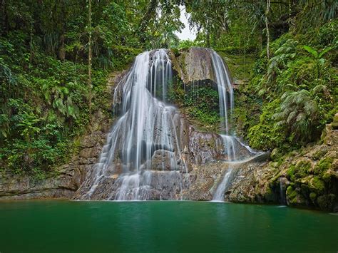 Gozalandia Waterfall Puerto Rico Sint Eustatius Waterfall Puerto Rico