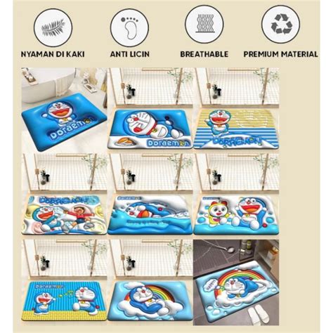 Jual Keset 3d Doraemon Keset Kaki Doraemon Keset Doraemon Murah Keset Kamar Mandi Shopee