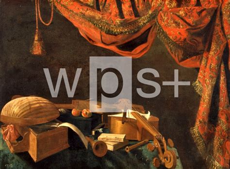 Baschenis Evaristo｜楽器のある静物画 音楽 Wps （ワールド・フォト・サービス）