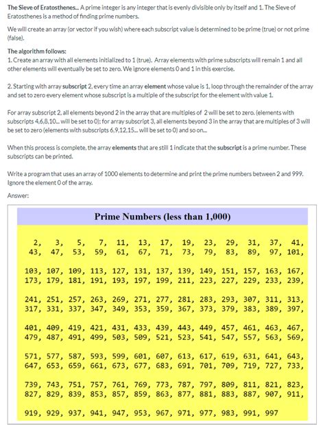 solved sieve eratosthenes prime integer integer evenly divisible 1