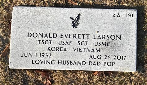 Donald Everett Larson 1932 2017 Find A Grave Memorial