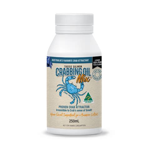 Tassie Salmon Crabbing Oil Attractant 250ml Tassie Salmon Fish Oil
