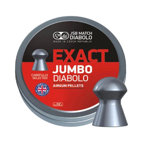 Jsb Jsb Jumbo Exact 552mm 1589gr Pellets 500pk Bushwear