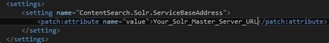 sitecore setup using solr master slave index replication