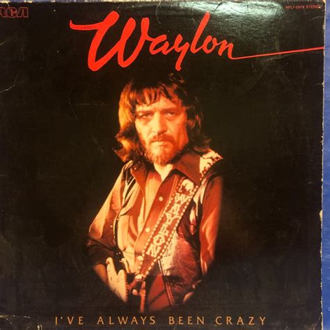 Waylon Jennings Album Cover Art The One And Only Waylon