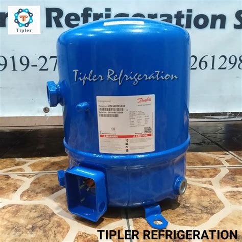 Set Of Danfoss Compressor Mtz64hm3ave And Service Valve Lazada Ph