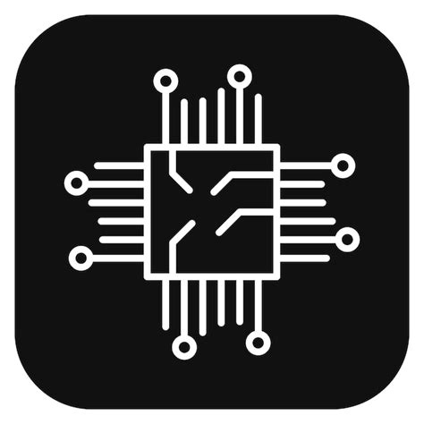 Premium Vector Cpu Processor Vector Illustration