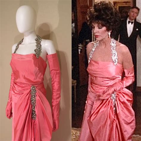 Joan Collins Dynasty Fashion Joan Collins Âge Casz