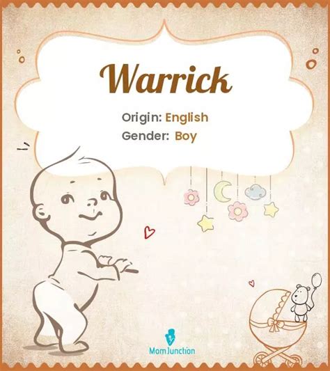 Explore Warrick Meaning Origin And Popularity