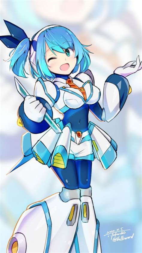 Fondos De Pantalla Anime Chicas Anime Mega Man X Rockman X Dive