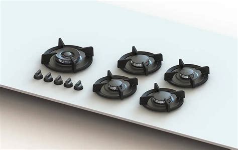 Pitt Cooking Enep Gas Cooktop 5 Burners Castle Kitchens Appliance