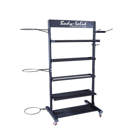 Body Solid Gar250 Accessory Storage Rack Exercise Warehouse Inc