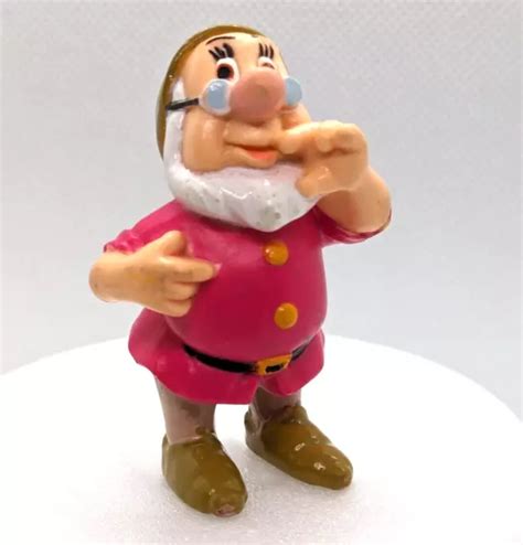 Disney Mattel Doc Snow White Seven Dwarves Pvc Figure 1993 Collectible
