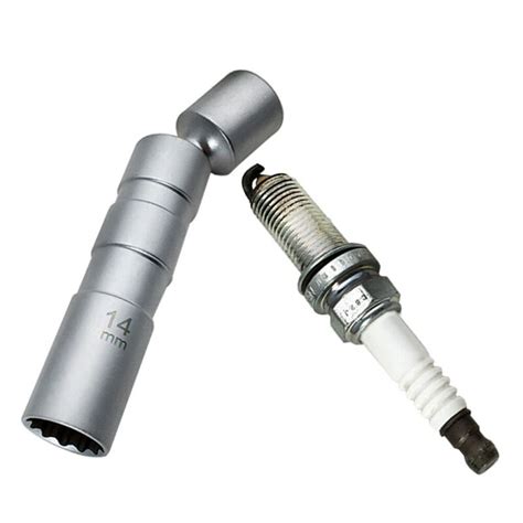 Spark Plug Removal Tool Silver High Carbon Steel C Grandado