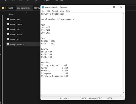 GitHub LeighTOR ITEC Finals A Simple Survey Using C Console Application