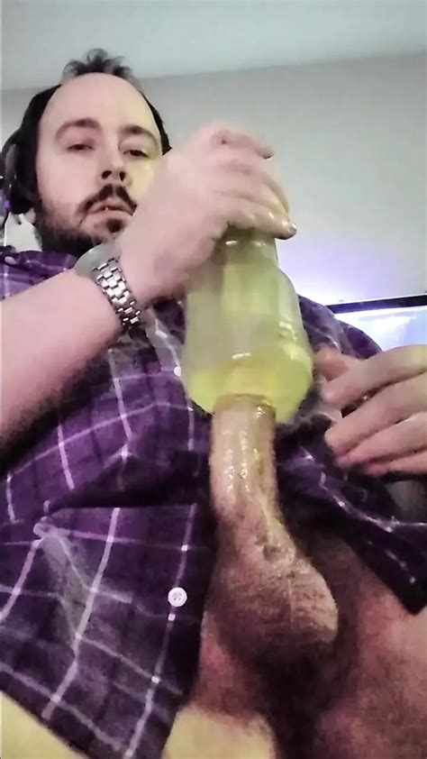 Man With A Very Thick Cock Takes Courage And Treats Himself To The Best