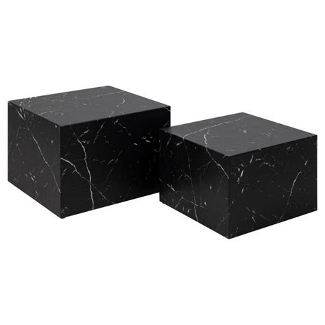Cubic Square Coffee Table Set