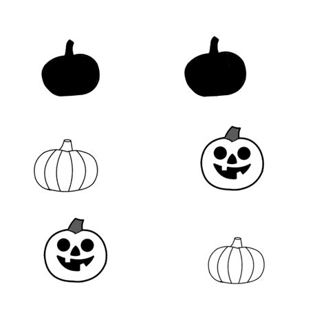 How To Draw A Tiny Pumpkin