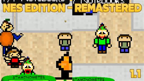 New Update 11 Baldis Nes Edition Remastered 2d V11 Baldis Basics
