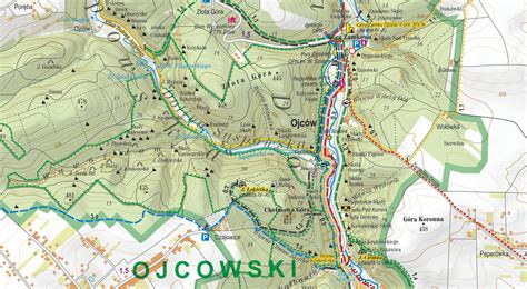 Ojcowski Park Narodowy 125 000 Mapa Elektroniczna Format Geotiff Expressmappl