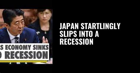 Akash Malik On Linkedin Japan Startlingly Slips Into A Recession