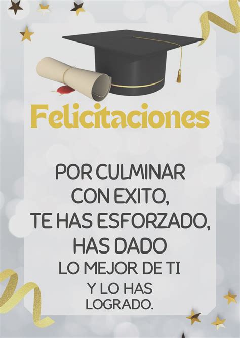 Tarjeta Graduación Tarjeta Para Graduados Felicitaciones De Graduacion Frases Tarjeta Para