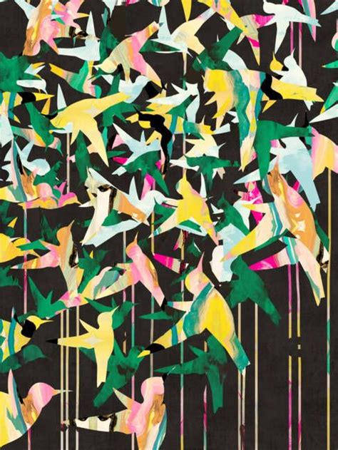 Color Migration On Black Prints Bird Art Fine Art Prints