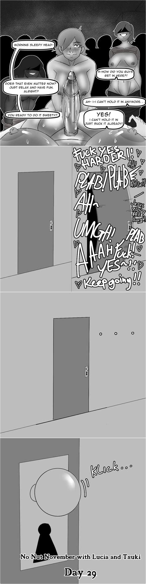 Rule 34 … 1futa 2021 6 Girls Absurd Res Areolae Balls Behind Door Big Balls Big Penis Breasts