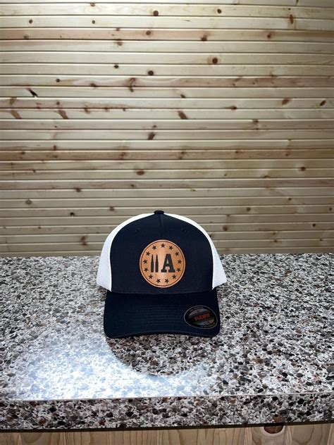 2nd Amendment Leather Patch Flex Fit Hats Mens Flexfit Hat Patriotic