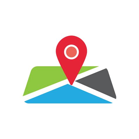 Location Pin On Map Icon Logo Vector Design 16223479 Vector Art At Vecteezy
