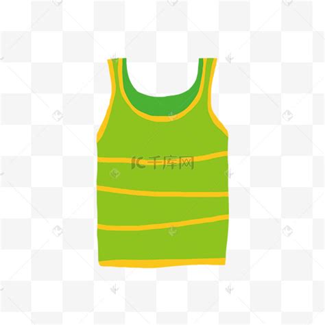 夏日卡通背心图片 夏日卡通背心图片素材免费下载 千库网