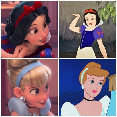 Disney Princesses With Their Wreck It Ralph Counterparts Stzxy On Tumblr