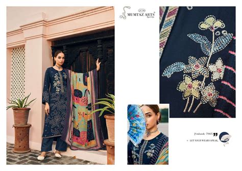 Mumtaz Arts Poshaak Pashmina Digital Print With Fancy Work Suits At