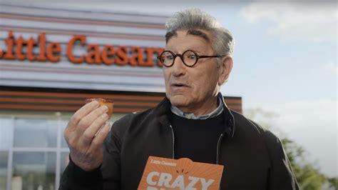 Eugene Levys Famous Eyebrows Take Flight In Little Caesars 2025 Super Bowl Ad