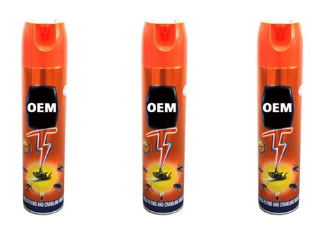 Insect Repllent 600ml Spider Insecticide Spray With Low Toxicity Msds