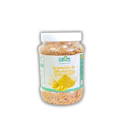 Granulés De Gingimbre 300 Grs Nnamagroindustrie
